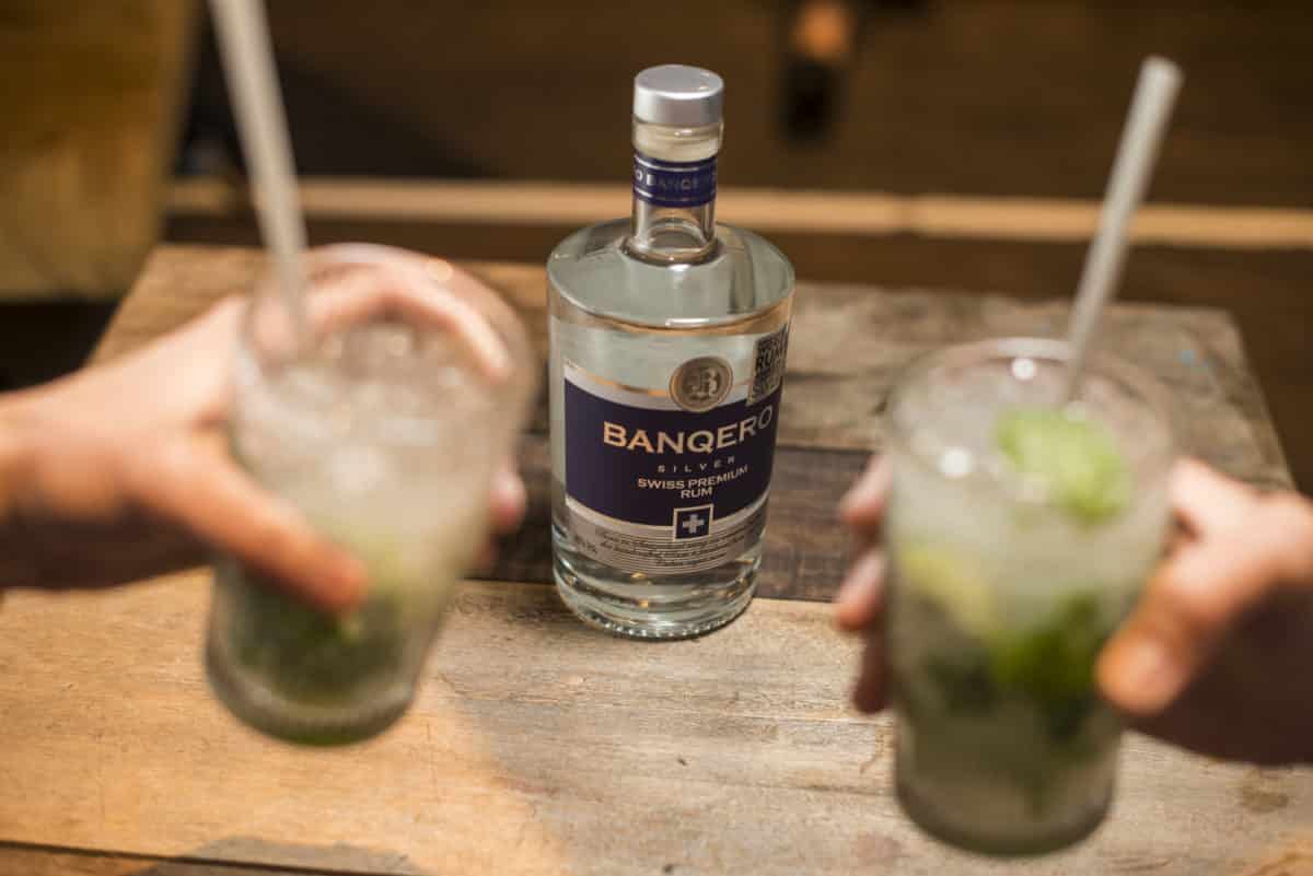 Rhum Blanc de fabrication 100% Suisse - BANQERO Silver