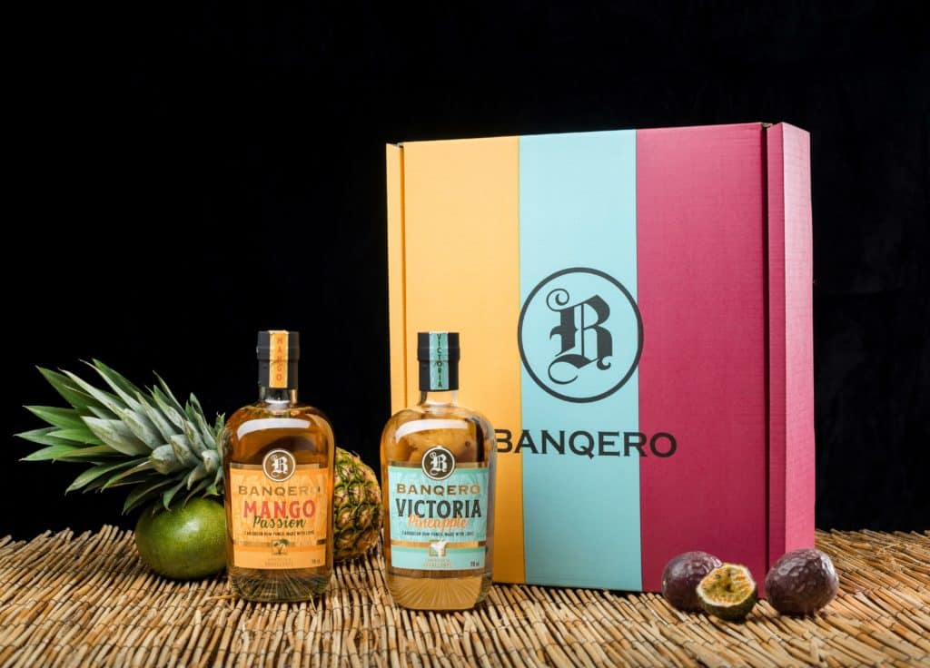 Coffret Rhums Arrangés Mango Passion et Victoria Pineapple