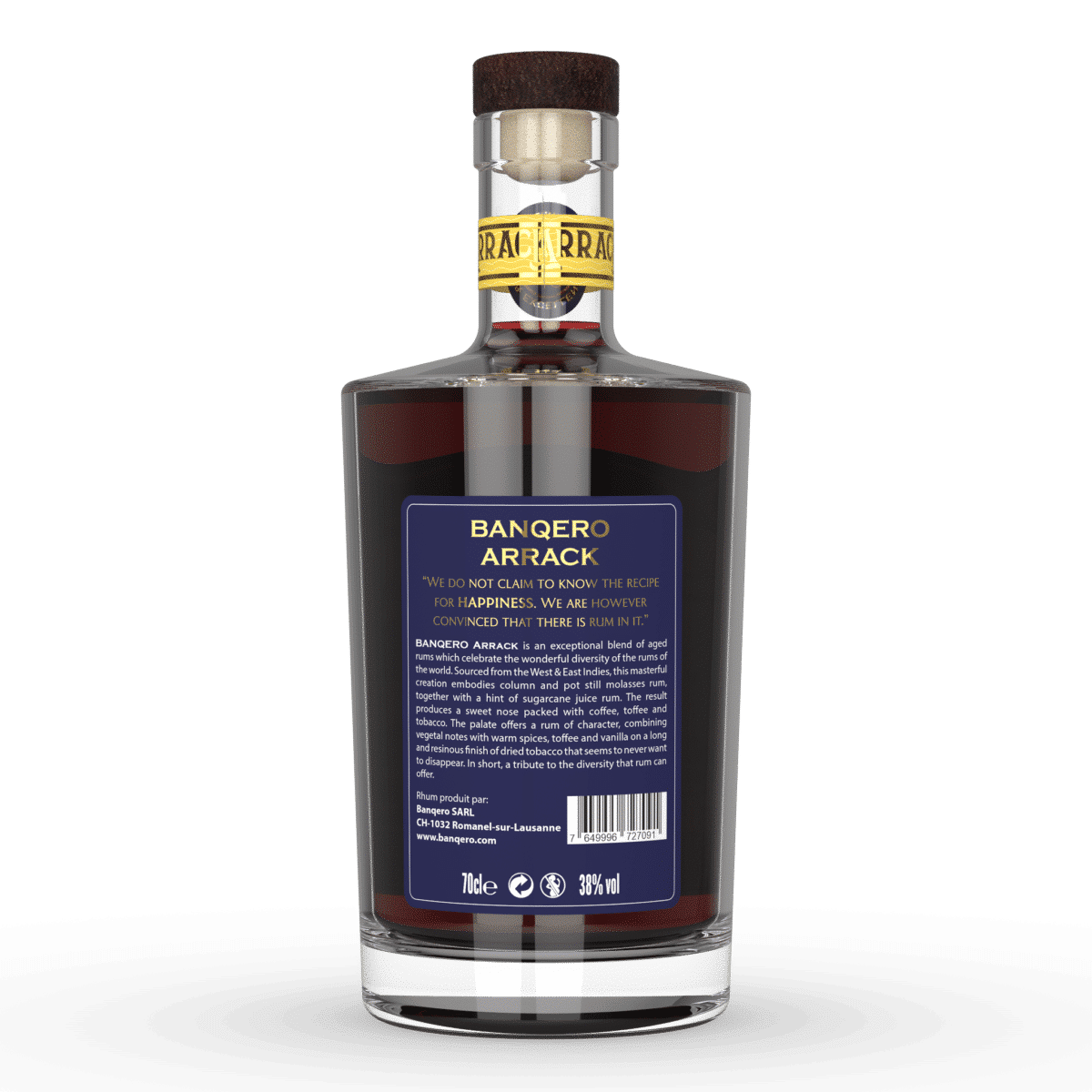 Buy Swiss Rum - BANQERO Shop